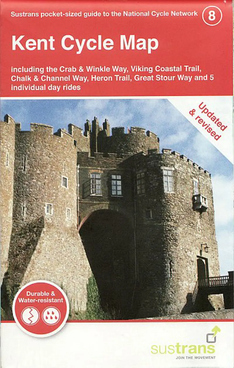 Sustrans Pocket Guide 8 - Kent Cycle Map