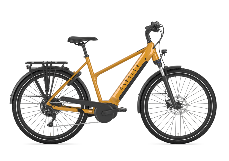 Gazelle Medeo T10 Mid-Step 500 in Turmeric Yellow