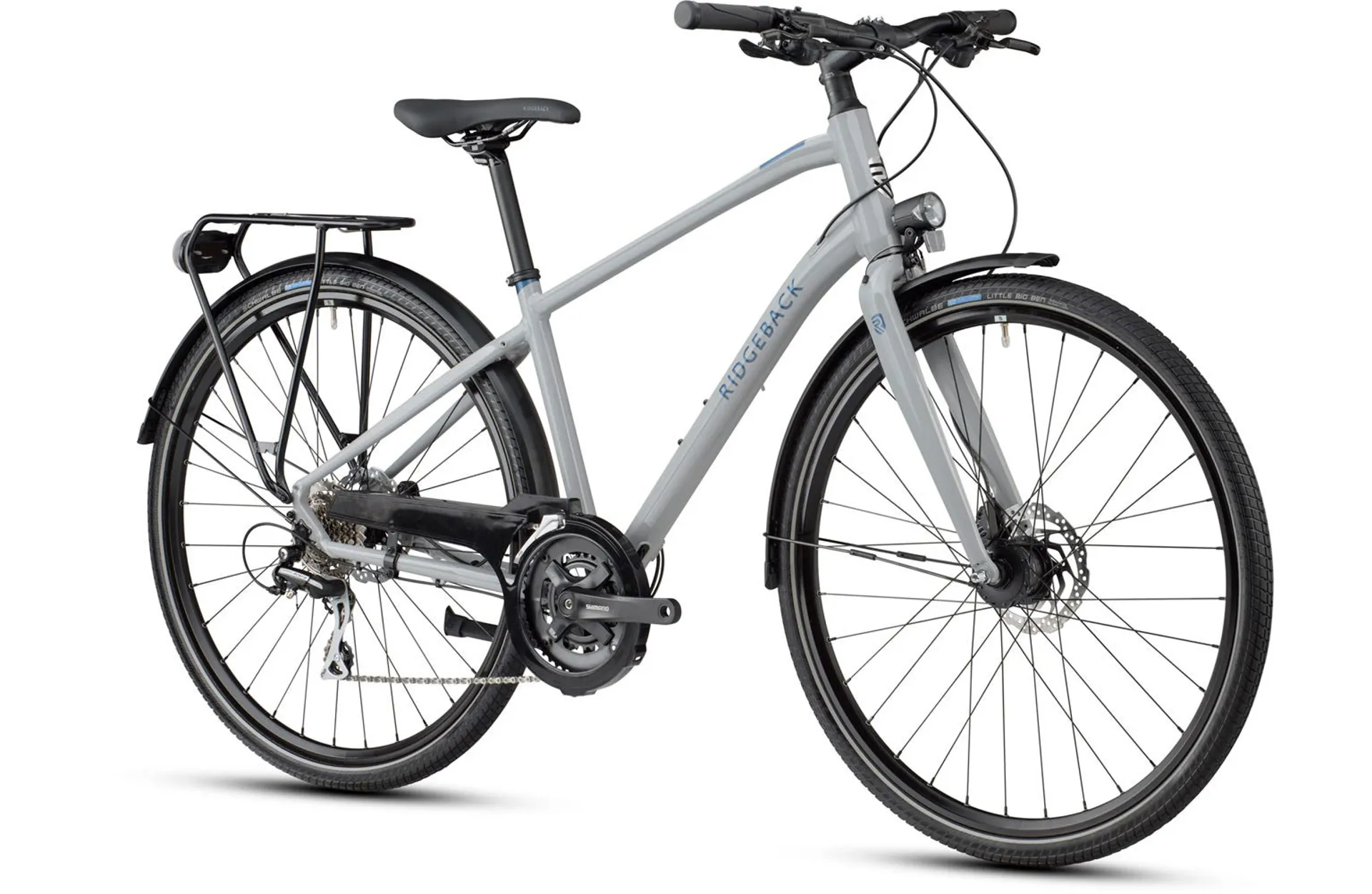 Ridgeback Element EQ Hybrid Bike in Silver